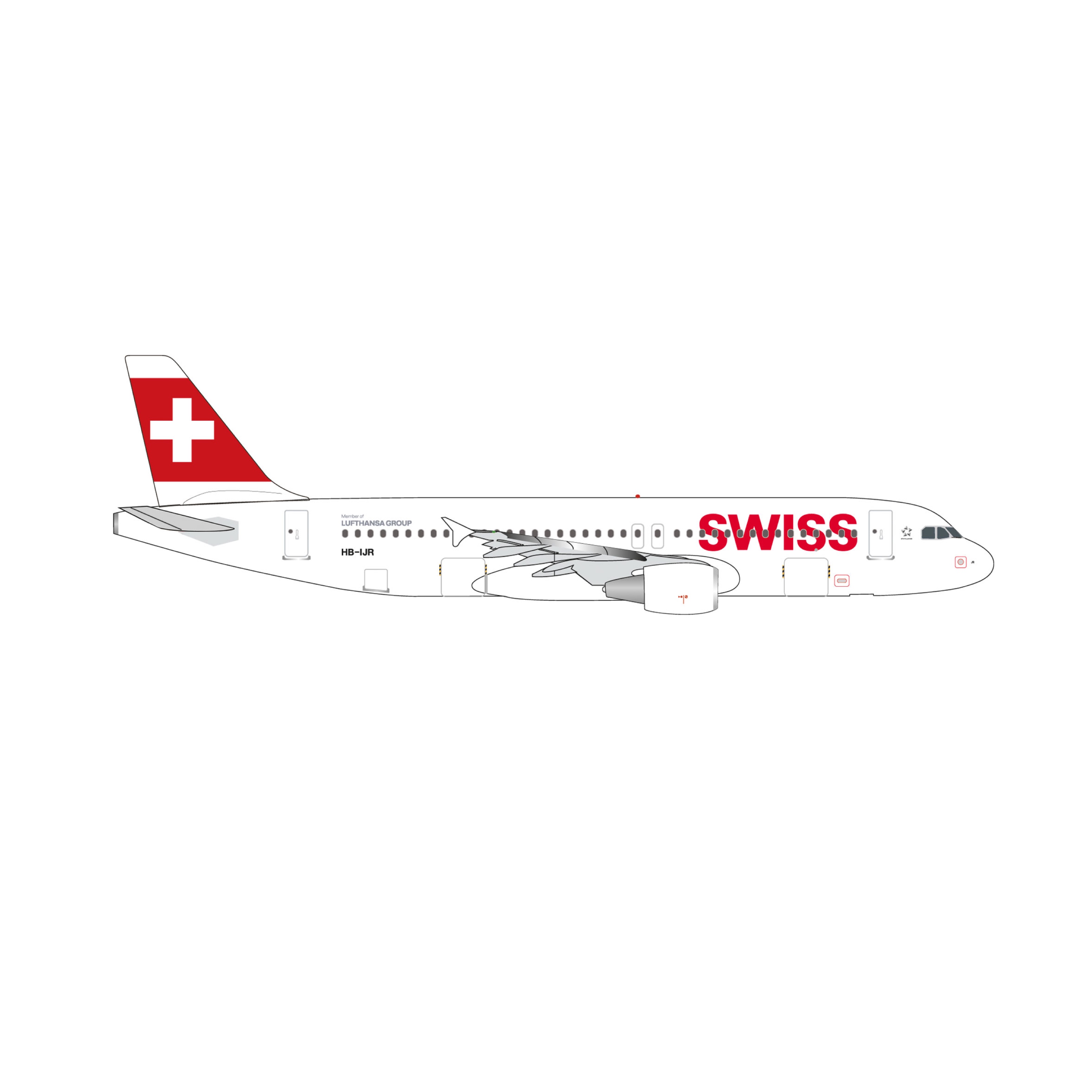 Swiss International Air Lines Airbus A320 – Lysek Modellbau